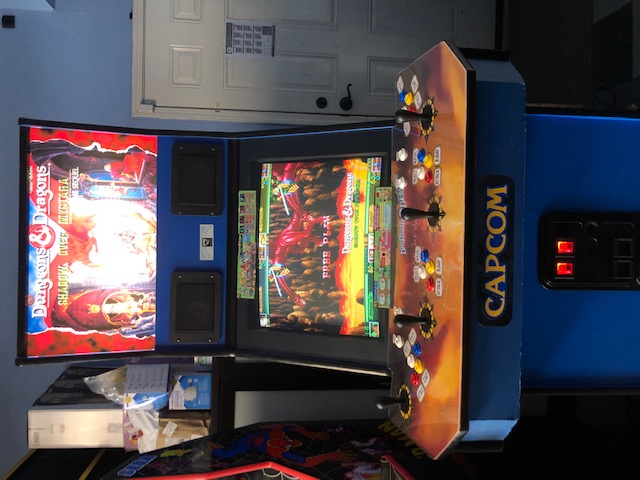 "DUNGEONS & DRAGONS CONTROL PANEL OVERLAY" (CAPCOM) uncropped for Big ...