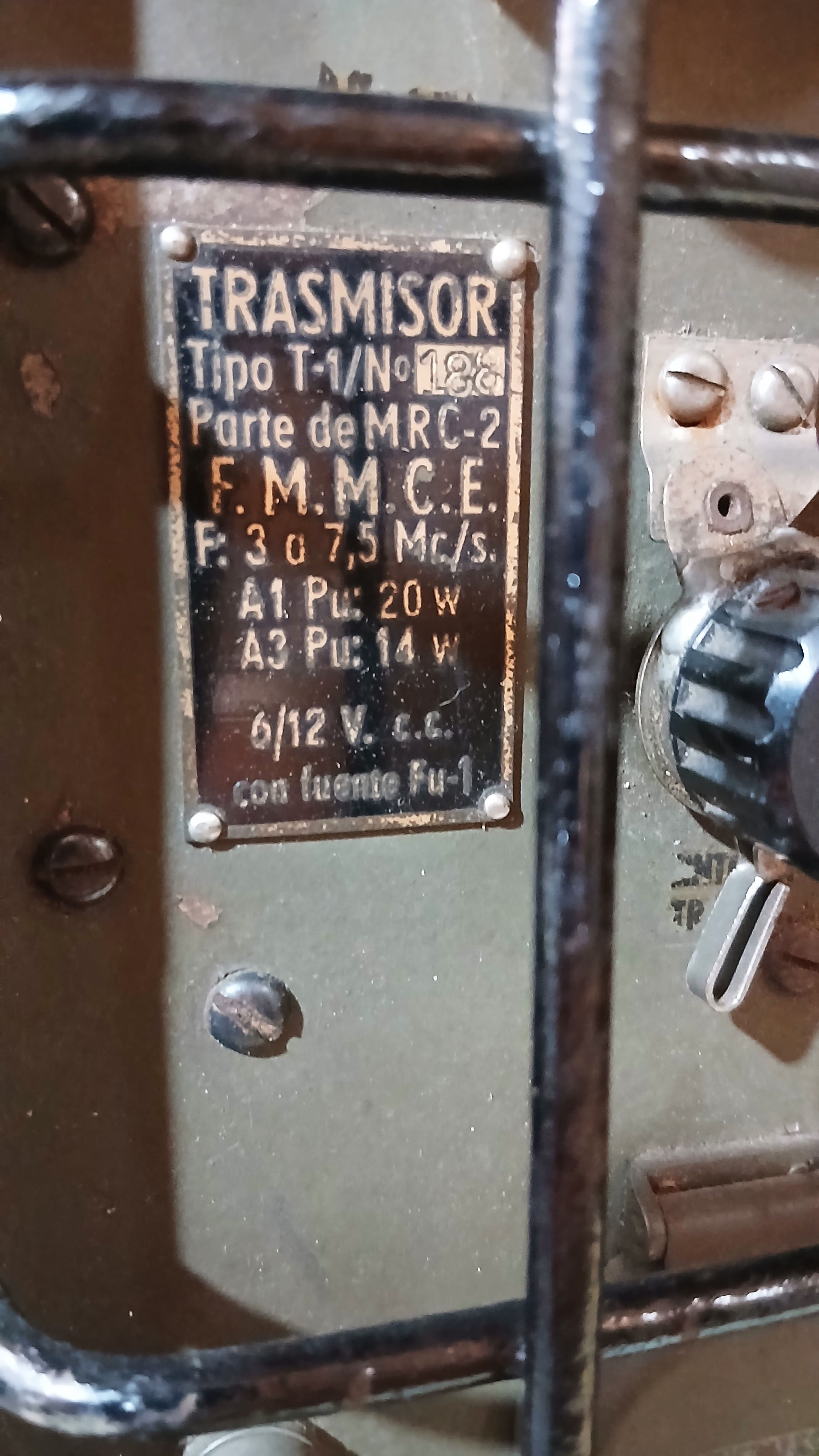 Radioestacion MRC-2 (HF